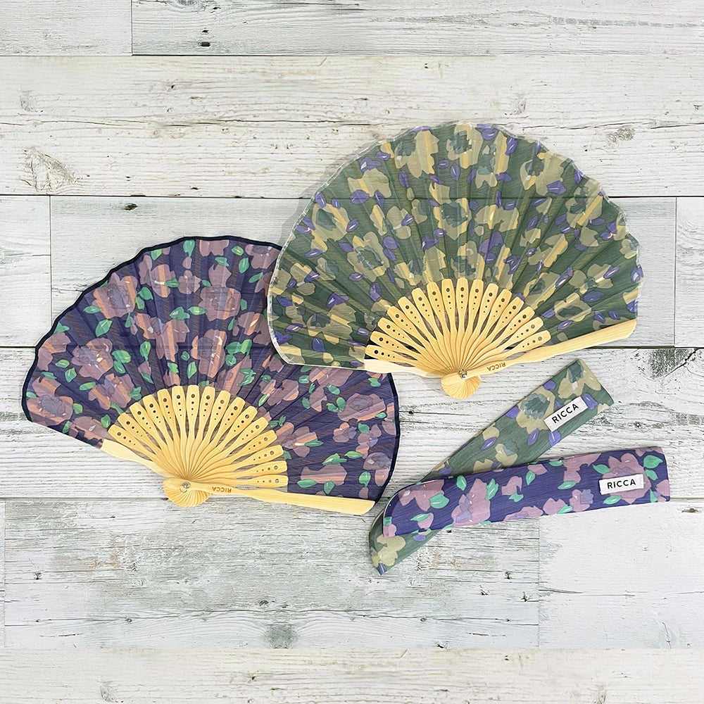 R-04 [14889] フローラ扇子 (RICCA) – HEMING'S official online store